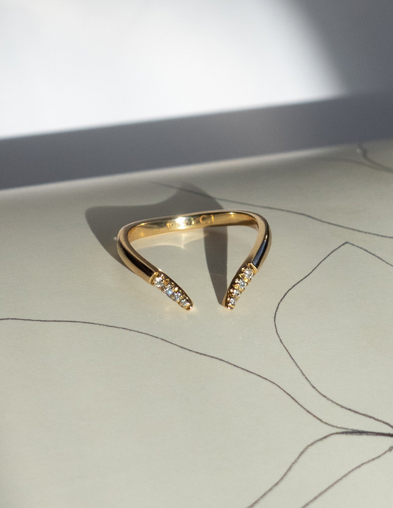 Eve Pavé Band – Cadette Jewelry